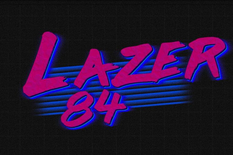 80s Font Text Effects Using CSS & SVG Filters - Coding Dude