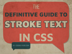 Stroke Text CSS: The Definitive Guide - Coding Dude
